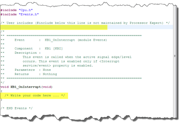 Shared Files maintained by Processor Expert | MCU on Eclipse