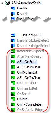 Sneaking from Processor Expert | MCU on Eclipse