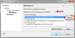 Managing recent workspaces | MCU on Eclipse
