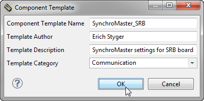 Copy my Component Settings: Processor Expert Templates | MCU on Eclipse
