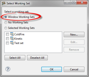 Eclipse Working Sets Explained | MCU on Eclipse