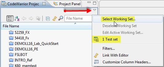Eclipse Working Sets Explained | MCU on Eclipse