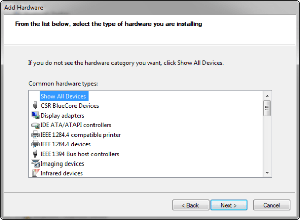 Fixing the USB Drivers | MCU on Eclipse