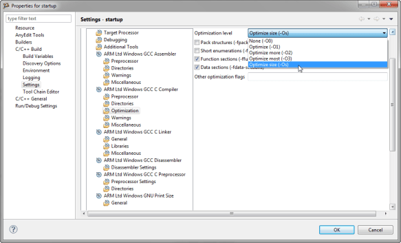 Optimizing the Kinetis gcc Startup | MCU on Eclipse