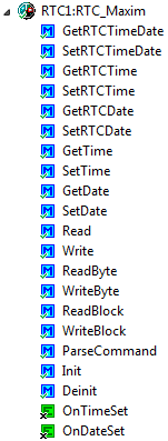 Processor Expert Maxim I2C RTC for the Arduino Data Logger Shield | MCU ...