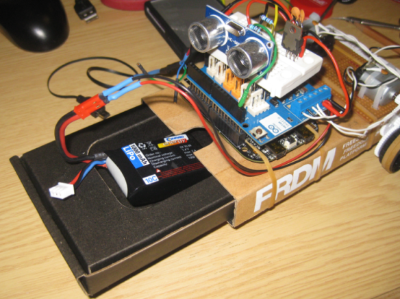 The Freedom Robot Mcu On Eclipse