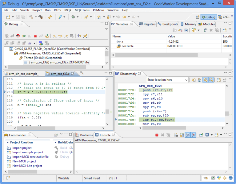 Tutorial: Using the ARM CMSIS Library | MCU on Eclipse
