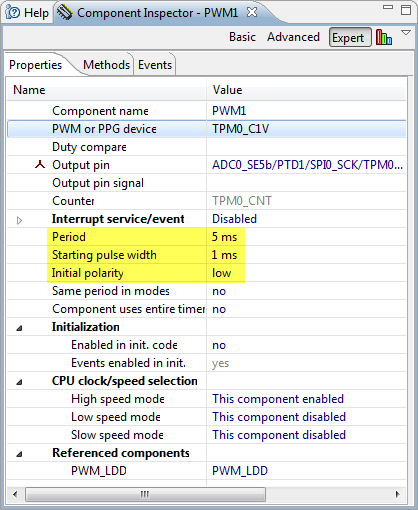 Tutorial: PWM with Processor Expert | MCU on Eclipse