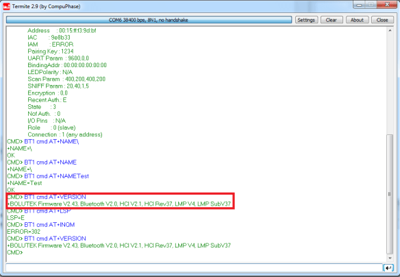 Yet another Bluetooth Firmware: BC04 | MCU on Eclipse