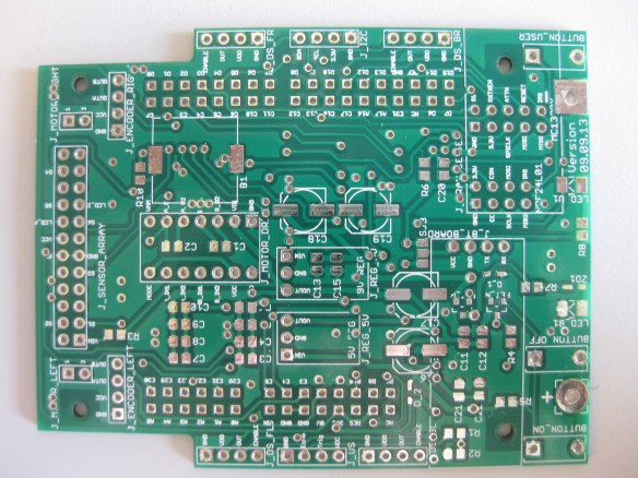 Zumo Robot Chassis PCB arrived! | MCU on Eclipse