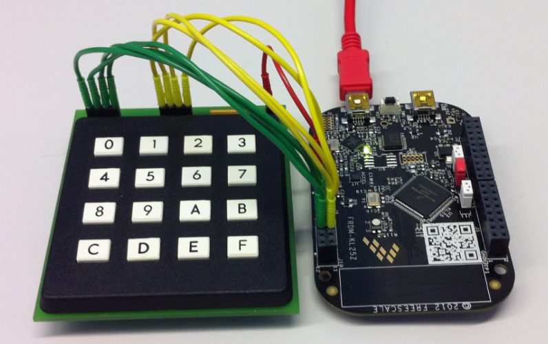 Matrix Keyboard with FRDM-KL25Z | MCU on Eclipse