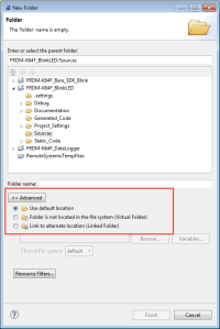 Link to Files and Folders in Eclipse | MCU on Eclipse