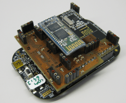 Sensor and Communication Shield for Sumo Robot | MCU on Eclipse