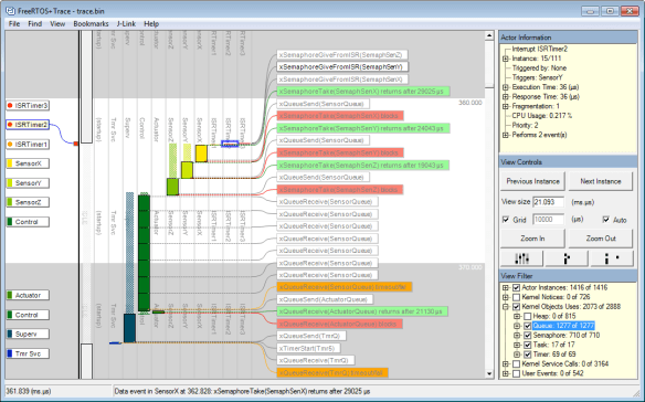 Updated Percepio Tracealyzer and Trace Library to Version V2.7.0 | MCU ...