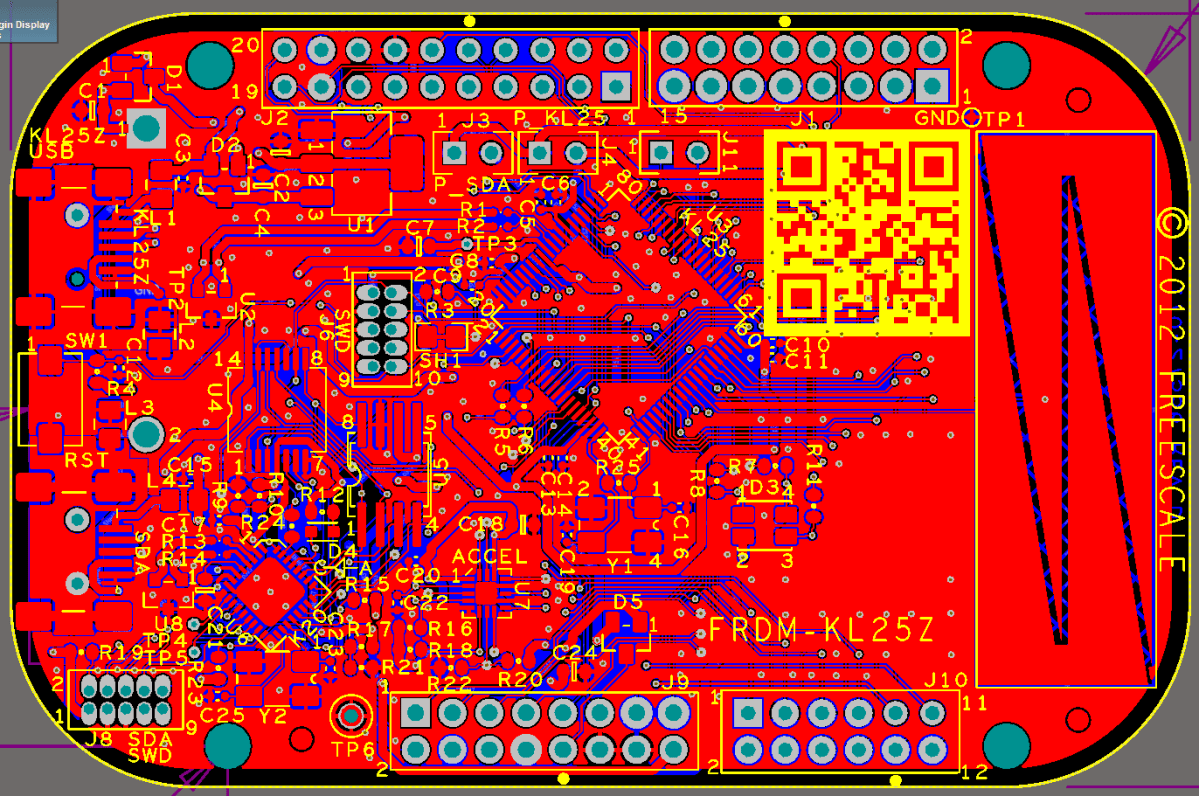 Altium File for Freescale FRDM-K25Z Board | MCU on Eclipse