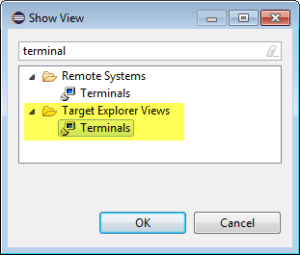 Serial Terminal View in Eclipse Luna | MCU on Eclipse