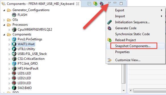 Processor Expert Component Repositories | MCU on Eclipse