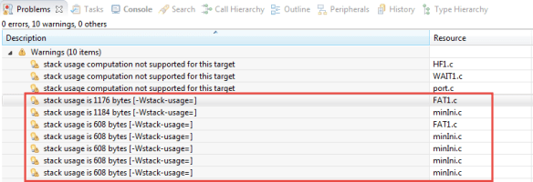 GNU Static Stack Usage Analysis | MCU on Eclipse