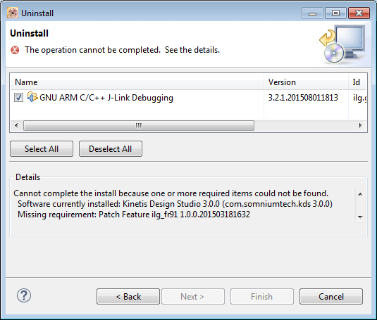 Revert an Eclipse Update Installation | MCU on Eclipse