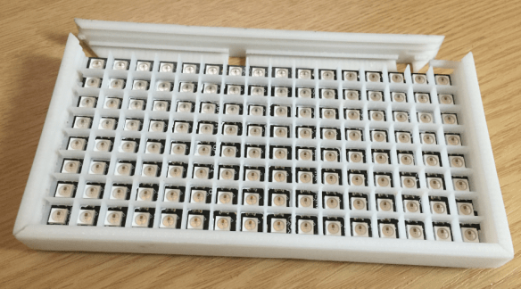 3D Printed Adafruit NeoPixel LED Frames | MCU on Eclipse