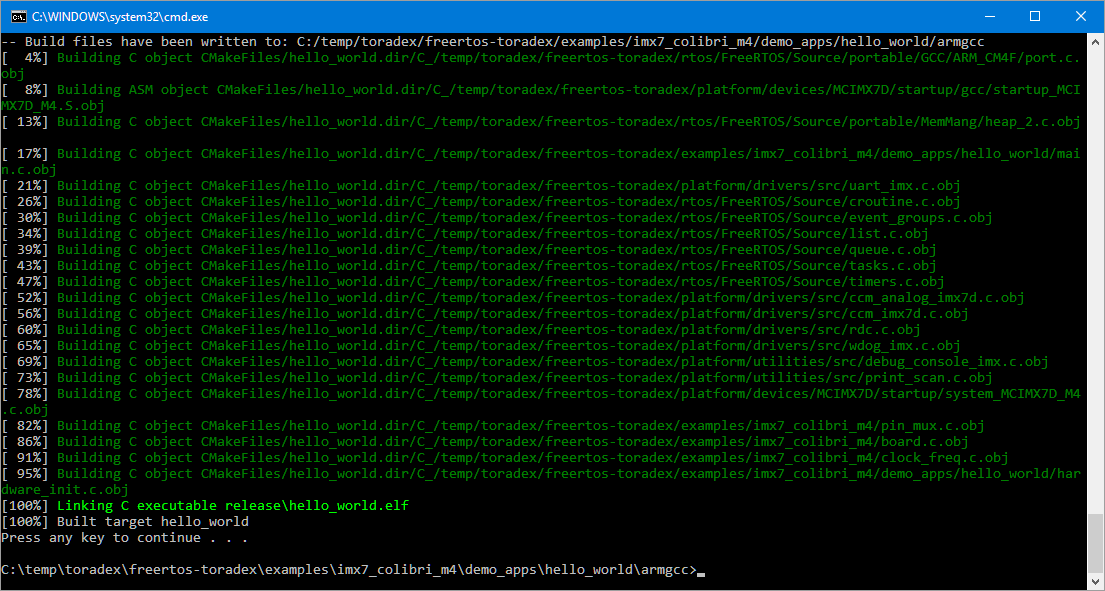 Tutorial: Running FreeRTOS on NXP i.MX7Dual Cortex-M4F | MCU on Eclipse
