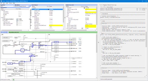 NXP MCUXpresso Software and Tools with Clocks Tool | MCU on Eclipse