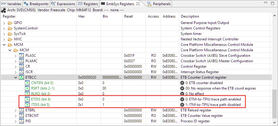 Tutorial: Getting ETM Instruction Trace with NXP Kinetis ARM Cortex-M4F | MCU on Eclipse