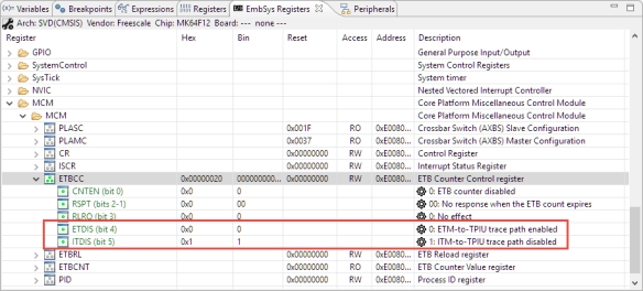 Tutorial: Getting ETM Instruction Trace with NXP Kinetis ARM Cortex-M4F ...