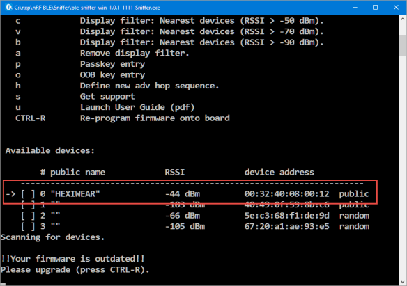 Tutorial: Hexiwear Bluetooth Low Energy Packet Sniffing with Wireshark ...