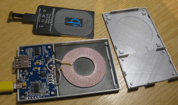 Qi Wireless Charging Transmitter with 3D Printed Enclosure | MCU on Eclipse