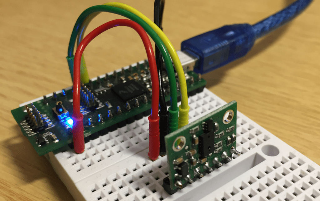 Tutorial: STMicroelectronics VL6180X Time-of-Flight LIDAR Sensor | MCU ...
