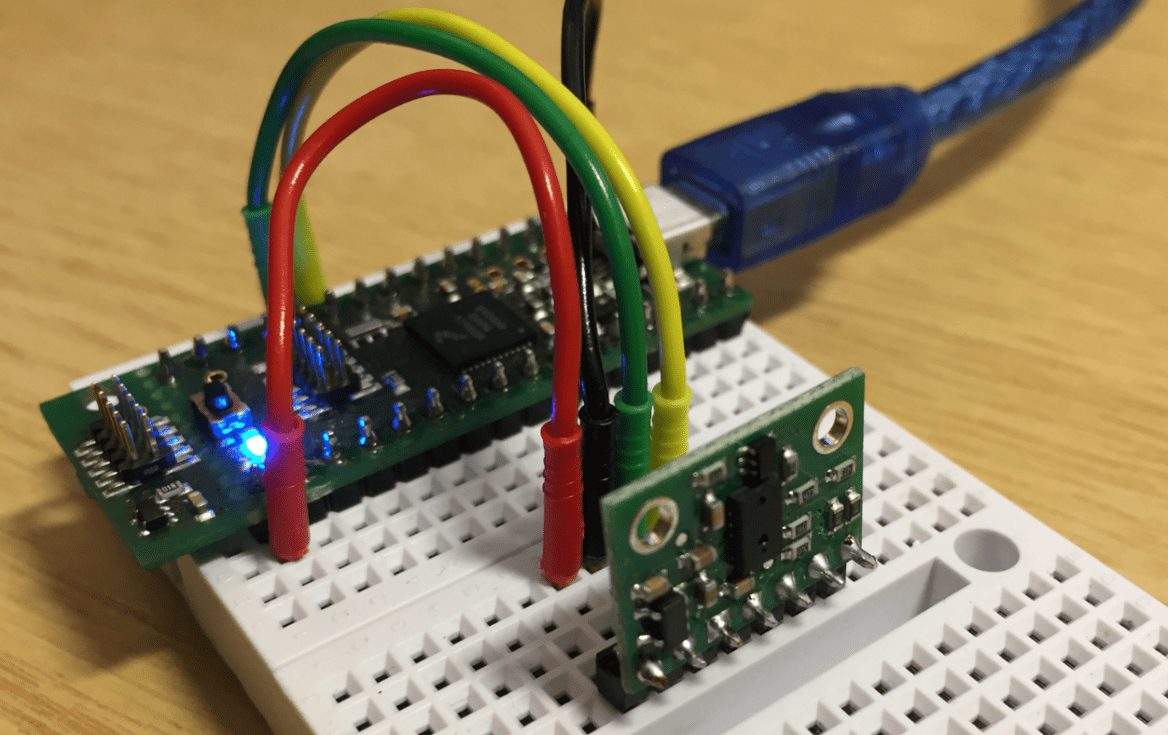 Tutorial: STMicroelectronics VL6180X Time-of-Flight LIDAR Sensor | MCU ...