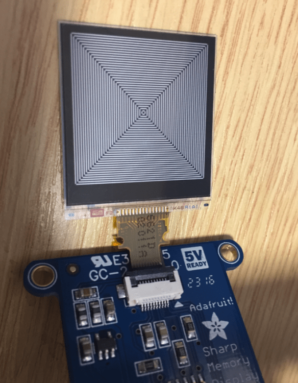 Upgrading to Sharp 128×128 Pixel Memory Display | MCU on Eclipse