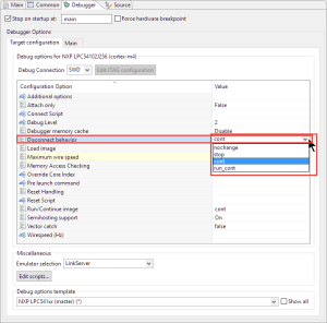 MCUXpresso IDE: Terminate and Disconnect a Debug Session | MCU on Eclipse