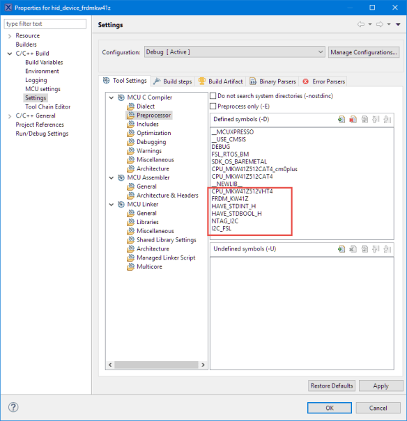 Tutorial: Porting BLE+NRF Kinetis Design Studio Project to MCUXpresso ...