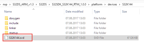 Adding CMSIS-SVD Files to EmbSysRegView 0.2.6.r192 and Eclipse | MCU on Eclipse
