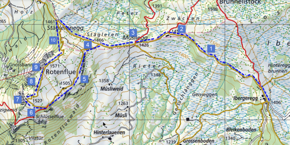 Hiking around the Rothenflue | MCU on Eclipse