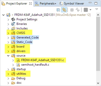 Remove files and folders | MCU on Eclipse