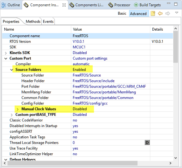 Using custom FreeRTOS with S32K SDK and OSIF for ARM | MCU on Eclipse