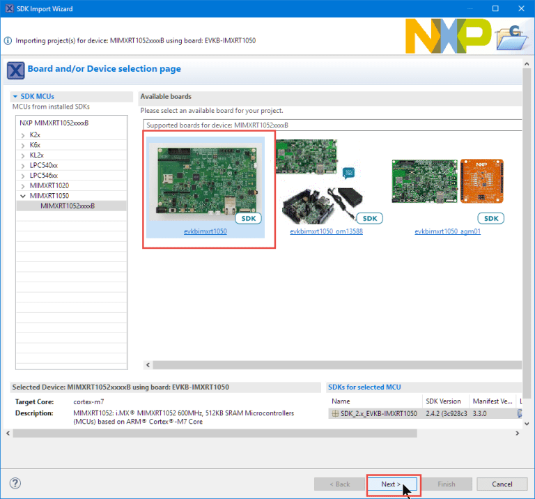 Tutorial: First Steps with Embedded Artists NXP i.MX RT1052 OEM Module | MCU on Eclipse
