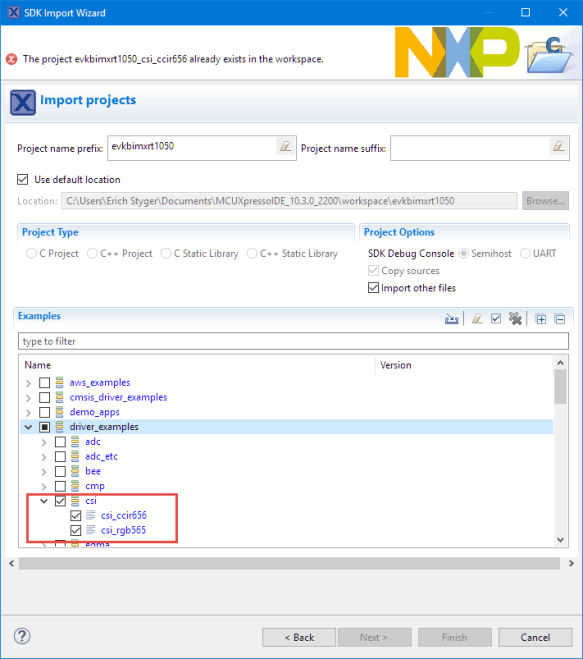 Using Camera Modules with NXP i.MX RT10xx EVK | MCU on Eclipse