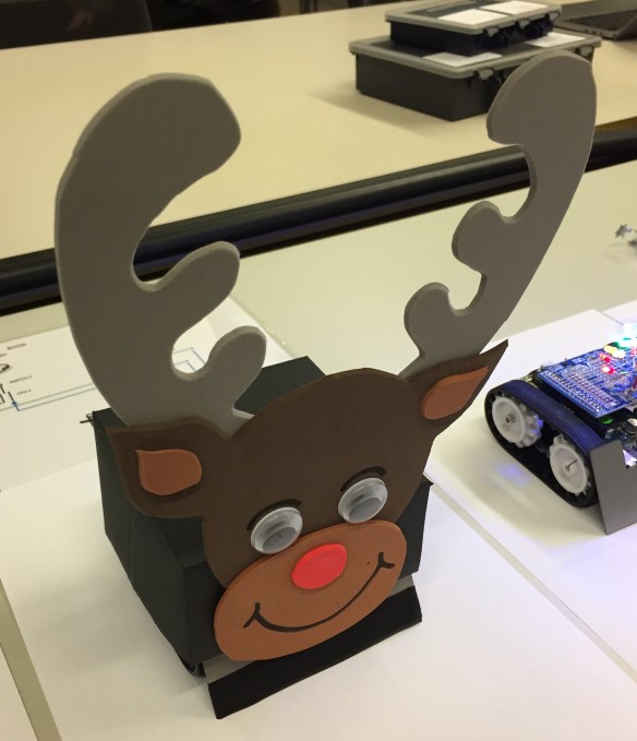 Christmas Tree Robot Challenge | MCU on Eclipse