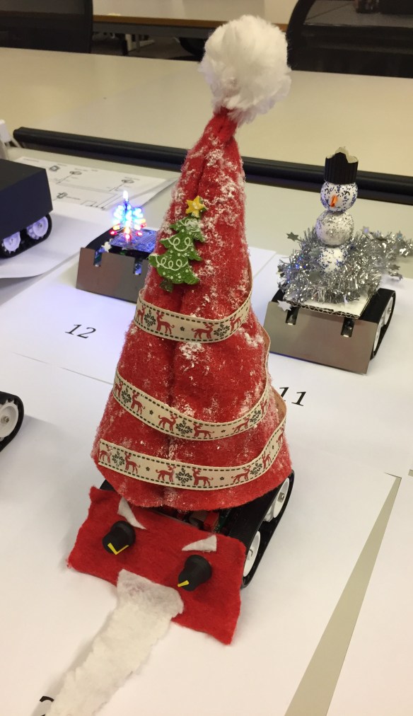 Christmas Tree Robot Challenge | MCU on Eclipse