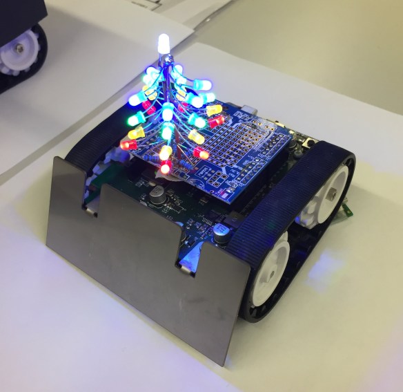 Christmas Tree Robot Challenge | MCU on Eclipse