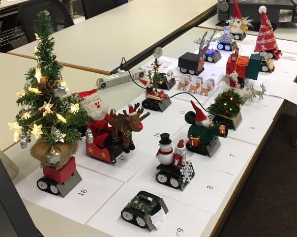 Christmas Tree Robot Challenge | MCU on Eclipse