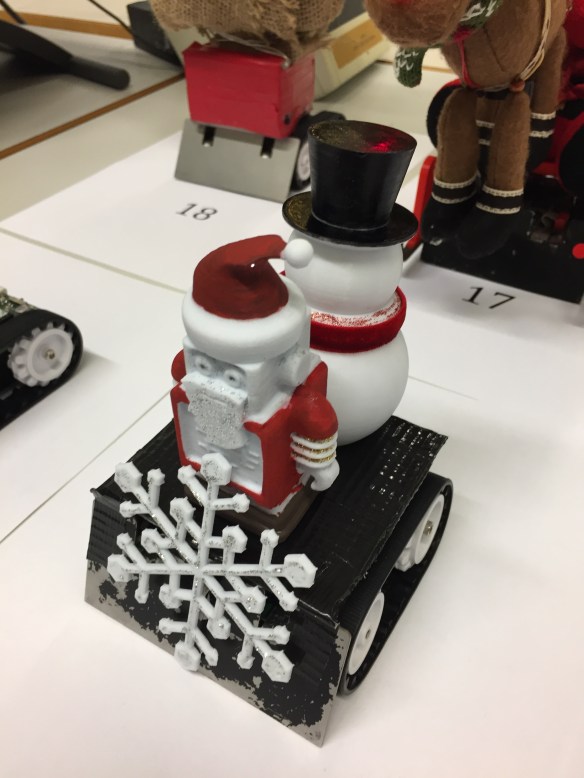 Christmas Tree Robot Challenge | MCU on Eclipse