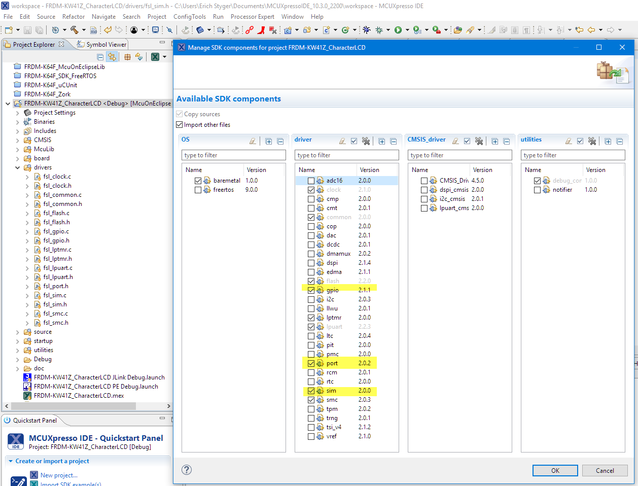 Tutorial: HD44780 Display Driver with NXP MCUXpresso SDK | MCU on Eclipse