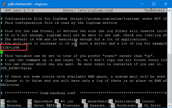 Log2Ram: Extending SD Card Lifetime for Raspberry Pi LoRaWAN Gateway | MCU on Eclipse