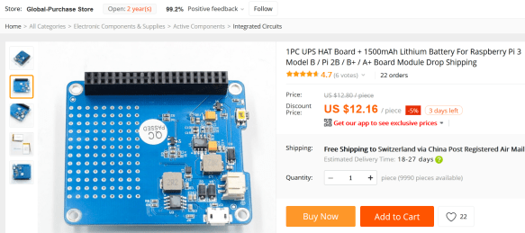 Building a Raspberry Pi UPS and Serial Login Console with tinyK22 (NXP K22FN512) | MCU on Eclipse