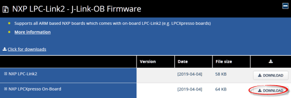Internal and External Debug Options for the NXP LPC55S69-EVK Board ...